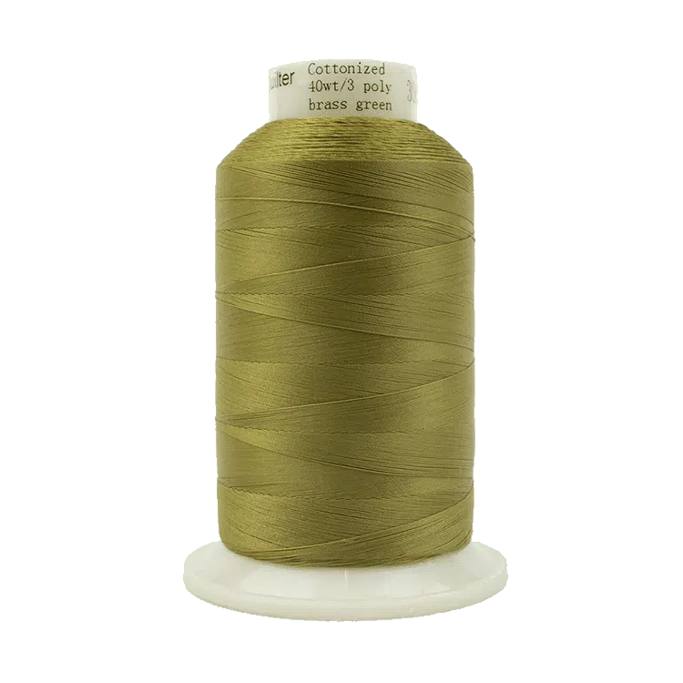 Master Quilter - 40wt - Brass Green – Quiltiful